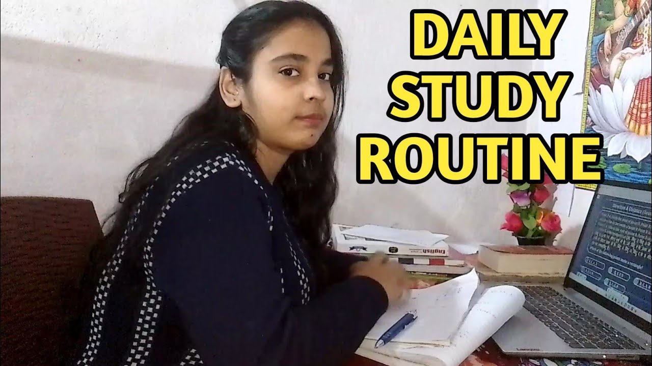 My Daily Study Routine For Bank Exam 😀|Study Vlog|Anamika Aspirant ...