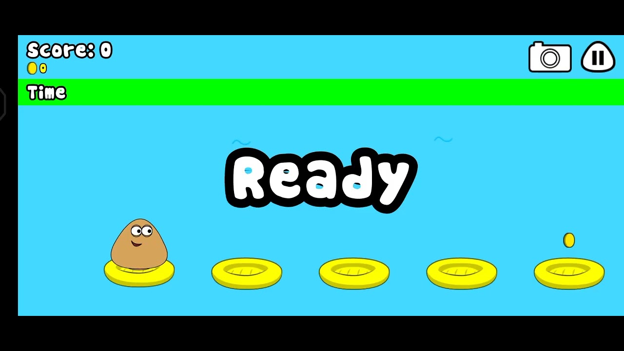 Pou Water Hop Contest - YouTube