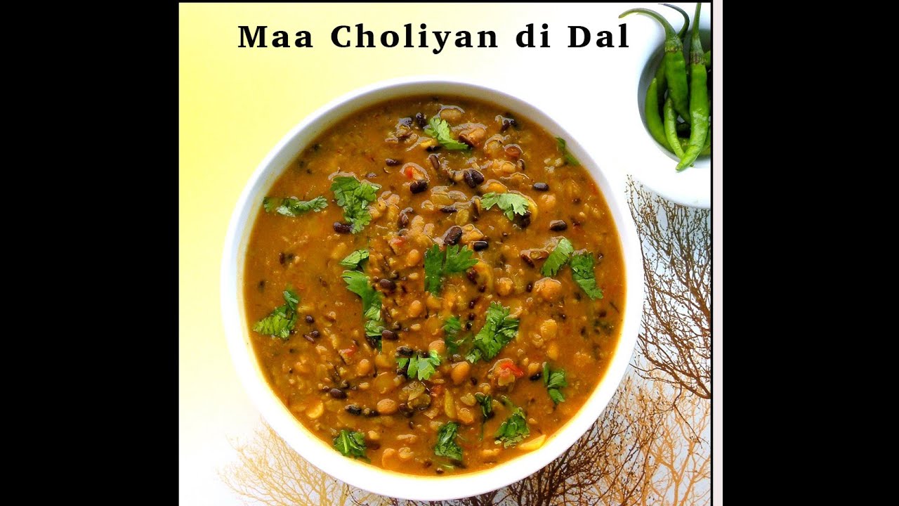 Maah Choleyaan Di Dal | A Home-style Punjabi Dal - YouTube