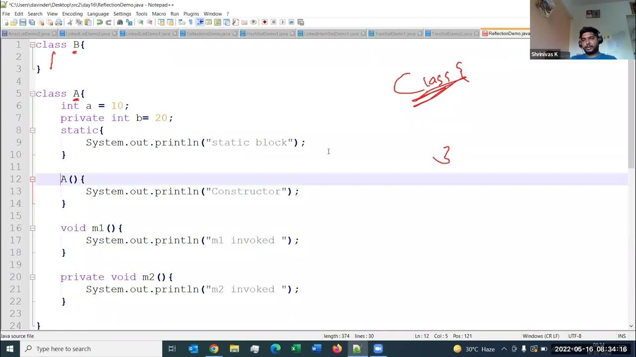 CDAC Java Lecture 16 (Part 1) Sunbeam Karad DBDA - YouTube