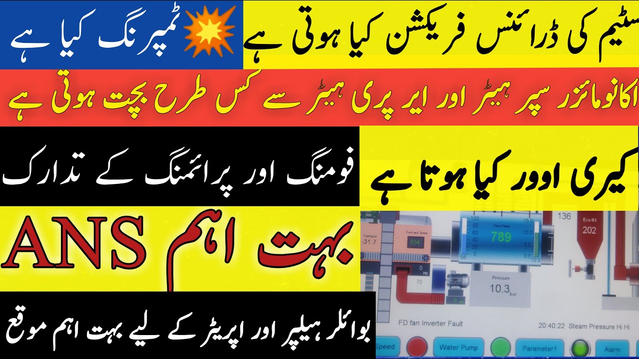 Boiler Questions and Answer || Dryness Fraction of steam || tempering ...