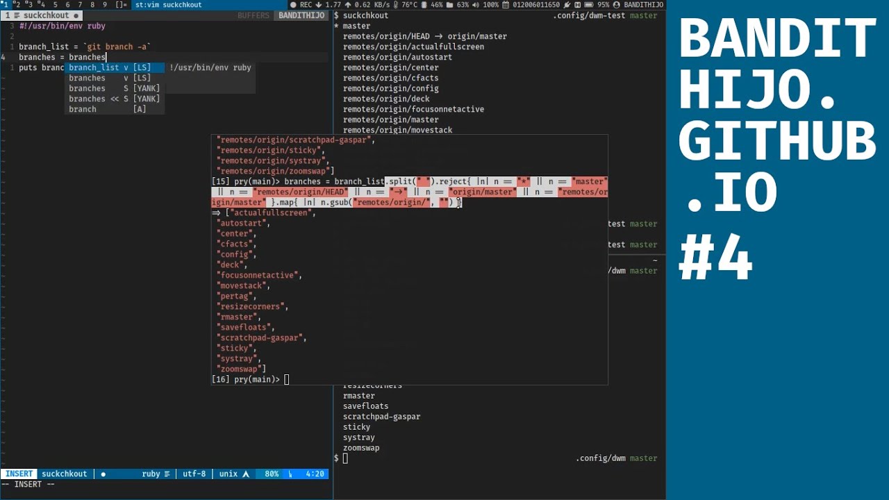 [20/06/01] Membuat Suckchkout (Ruby Script) untuk Automatisasi Git ...