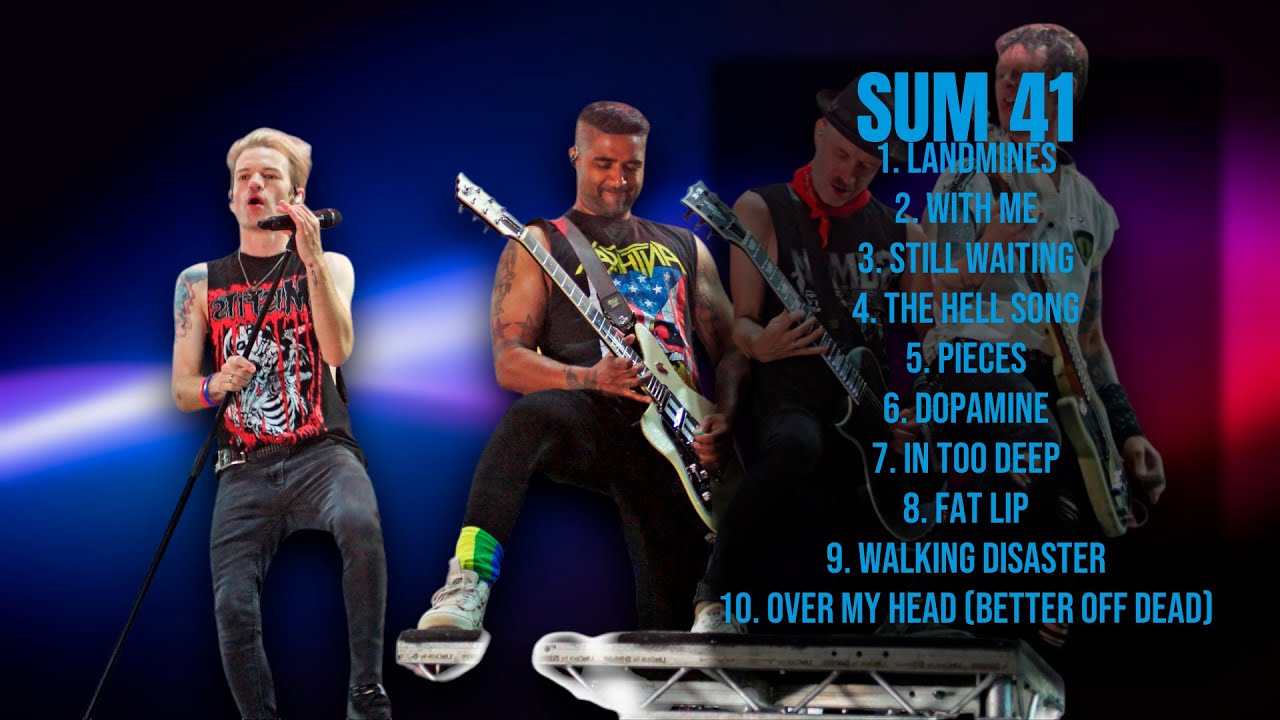 Sum 41-The essential hits mixtape-Premier Songs Mix-Linked - YouTube