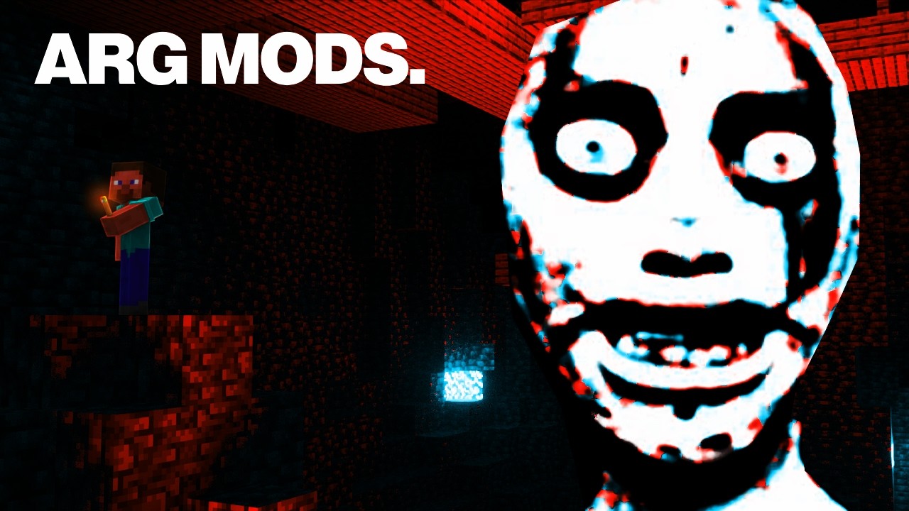I Combined Every Single Minecraft ARG Horror Mod I Could Find - YouTube