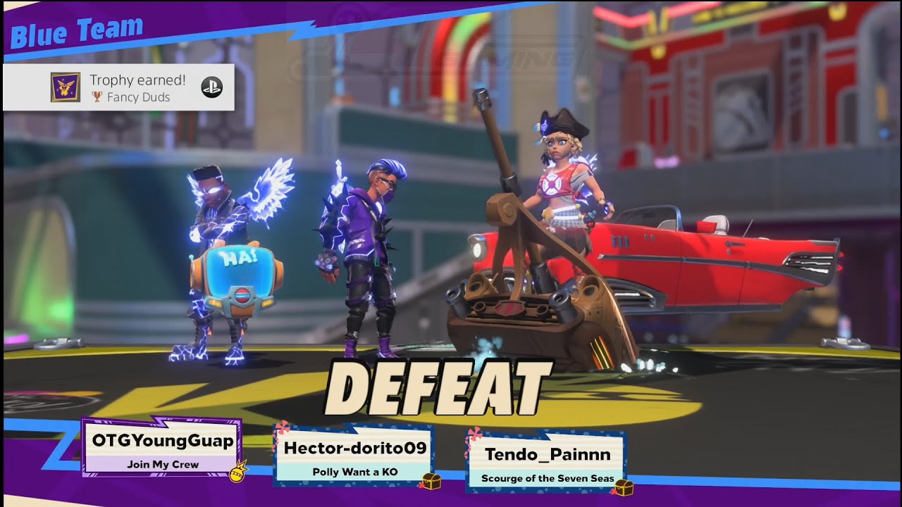 Knockout City - Fancy Duds Trophy - YouTube