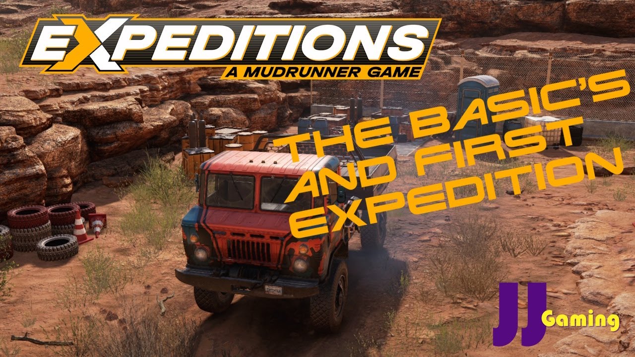 Expedition A Mudrunner Game Basic's and First Expedition EP01 - YouTube