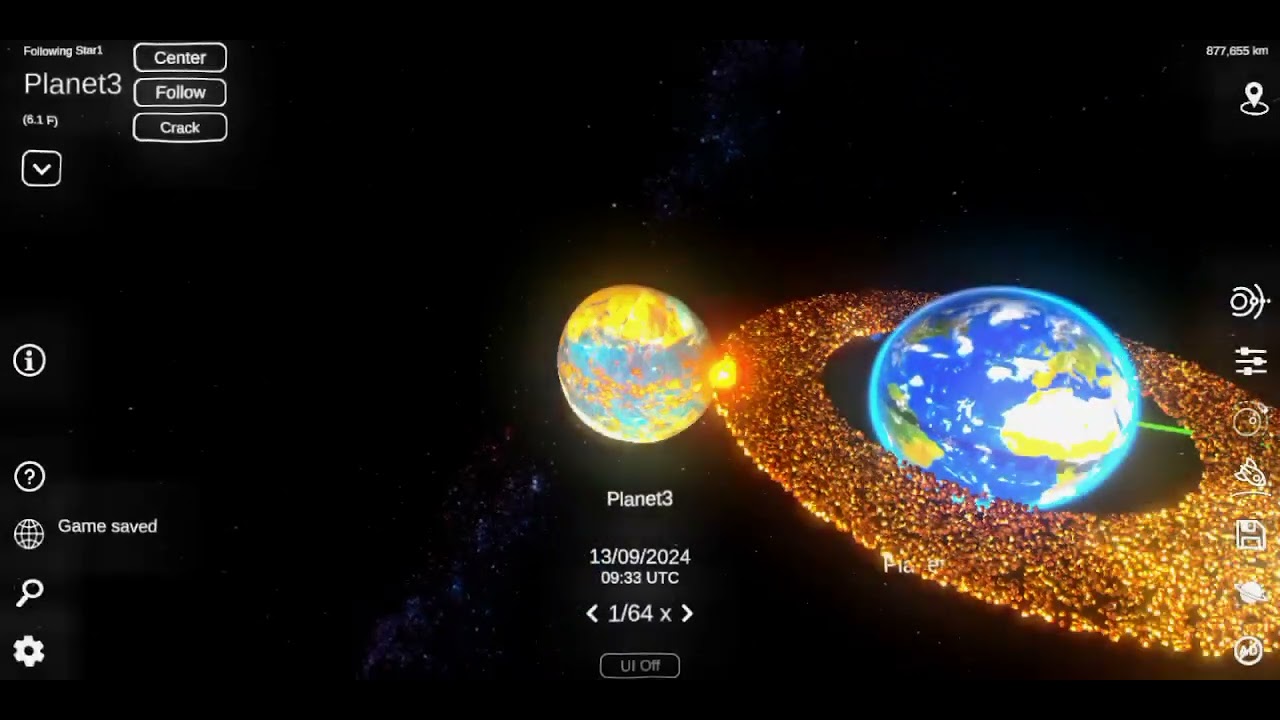 planet crashes on earth - YouTube