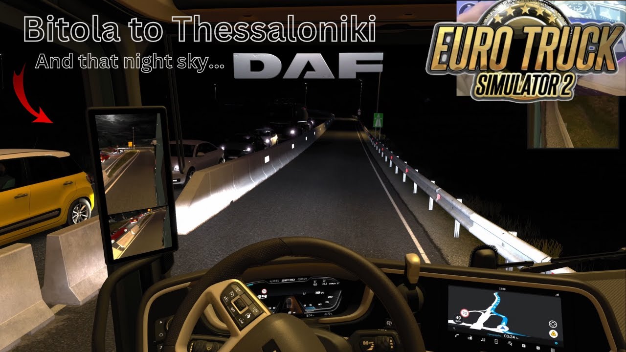 INTENSE Traffic Challenge with DAF in Euro Truck Simulator 2! POV ...
