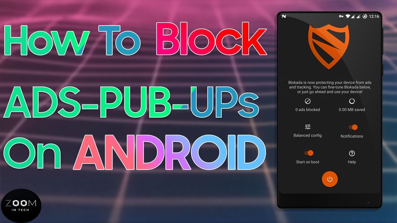 How To Block Ads On Android Easy 2018 - YouTube