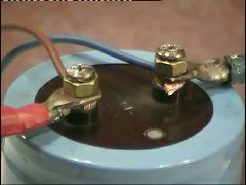 High Energy Capacitor Demo - YouTube