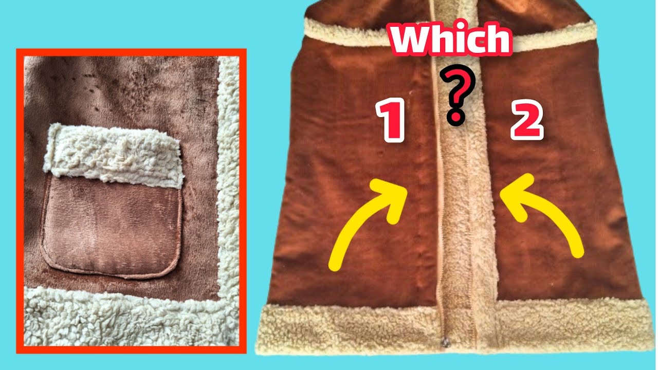 دو روش دوخت سجاف کت/Two methods of sewing the hem of the coat/Coat ...