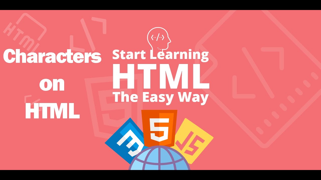 HTML Learn Special Characters In HTML HTML Learn Special Characters In HTML