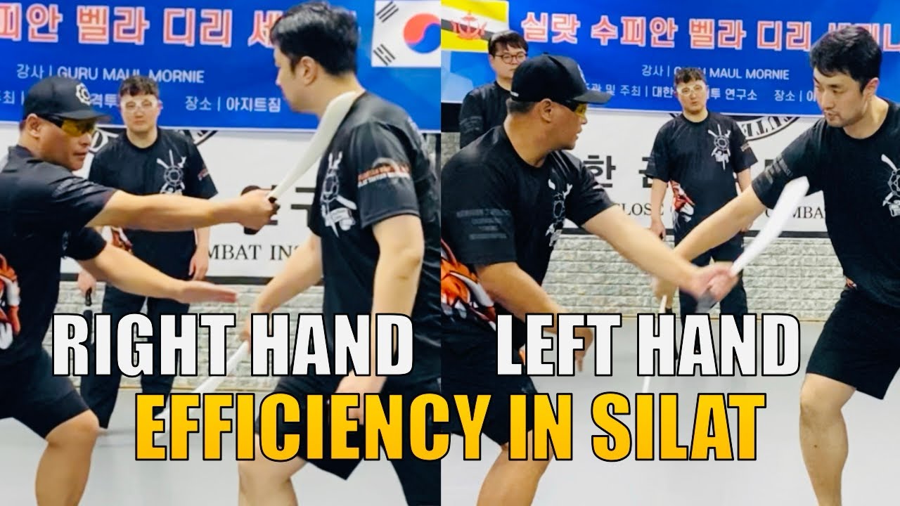 Right and Left Handed Sword Machete Efficiency - Silat Suffian Bela ...