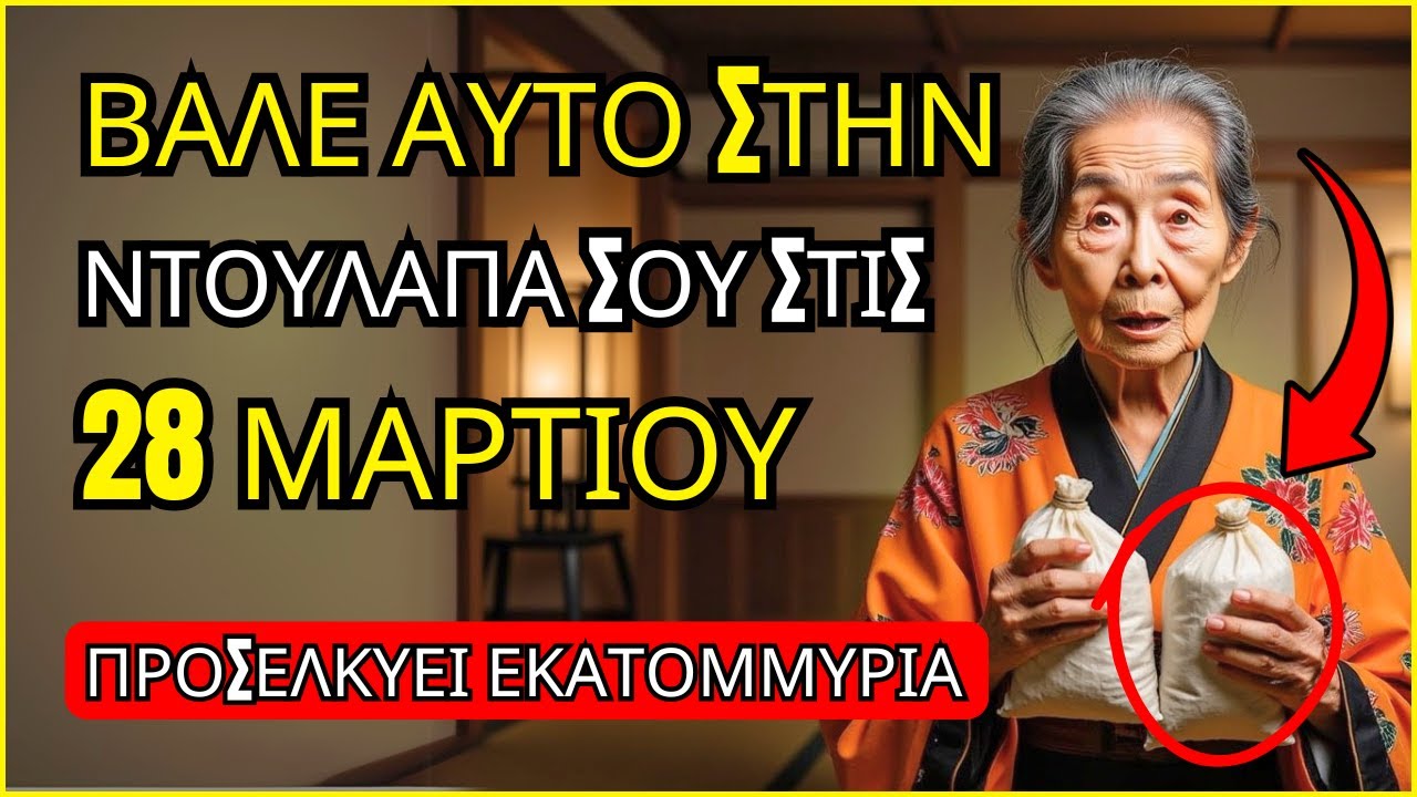 ΑΝΤΙΟ ΧΡΕΗ! Βάλτε ΑΥΤΟ στην ΝΤΟΥΛΑΠΑ σας και τα ΟΙΚΟΝΟΜΙΚΑ ΣΑΣ ...