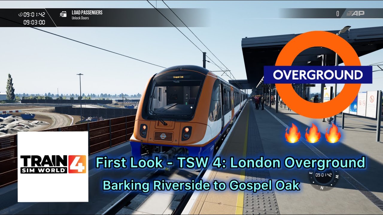 First Look - TSW: 4 - London Overground (Goblin) - Barking Riverside ...
