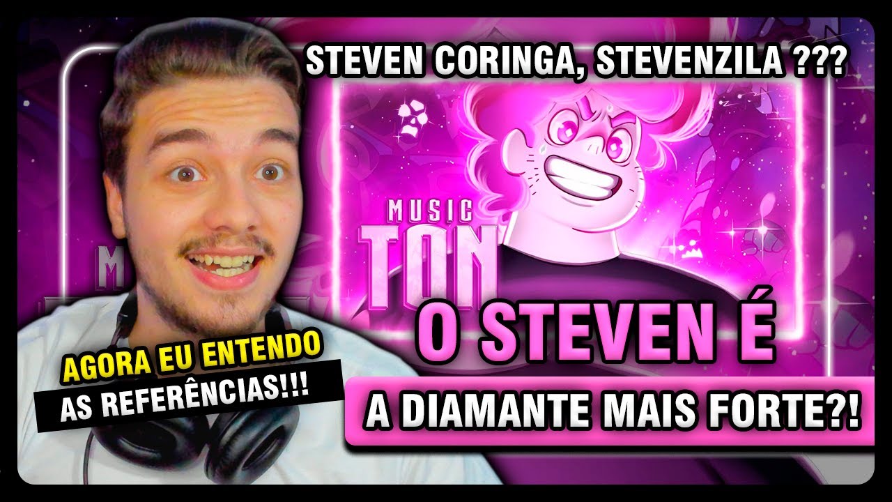 REACT │ Rap do Steven Universo - EU SOU UM MONSTRO | PAPYRUS DA BATATA - YouTube