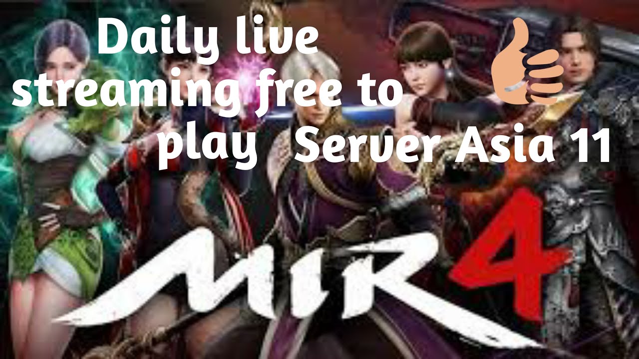 DAILY STREAMING MIR4 SERVER ASIA 11 ROAD TO LVL 90 ll Bit Gaming - YouTube