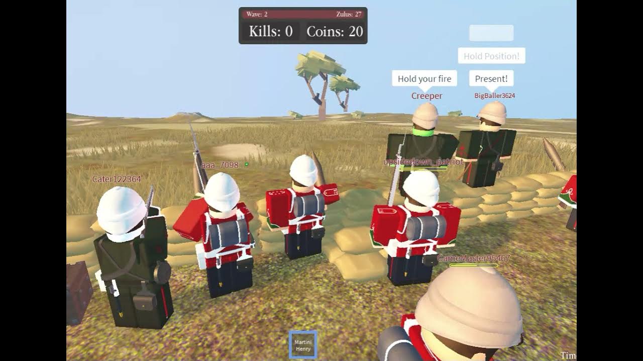Zulu Wars On ROBLOX. (British Army) - YouTube