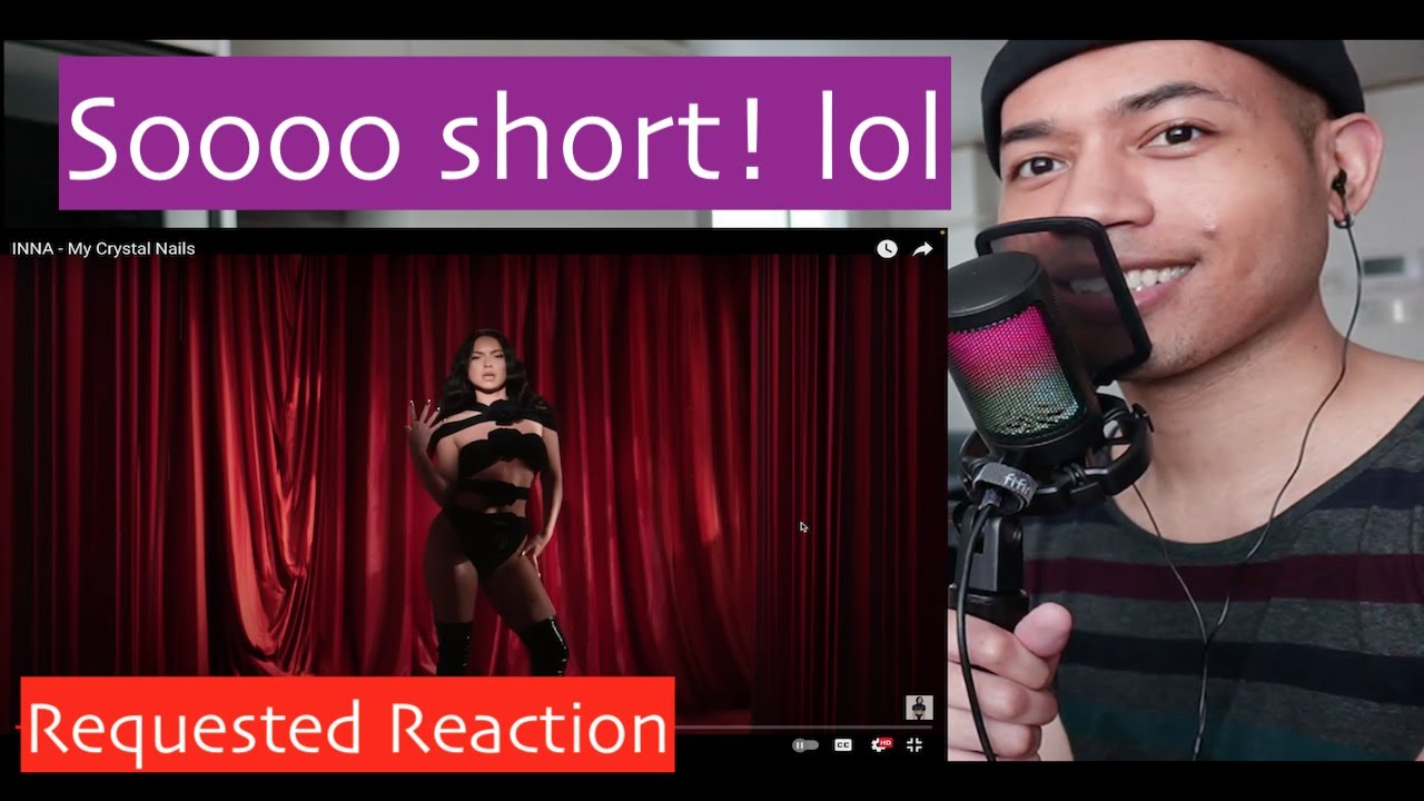 INNA - My Crystal Nails MV | reaction | SEKSHI V - YouTube