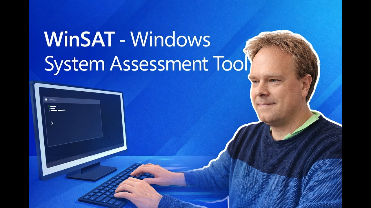 WinSAT - Windows System Assessment Tool - YouTube
