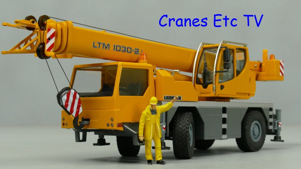 Conrad Liebherr LTM 1030-2.1 Mobile Crane by Cranes Etc TV - YouTube