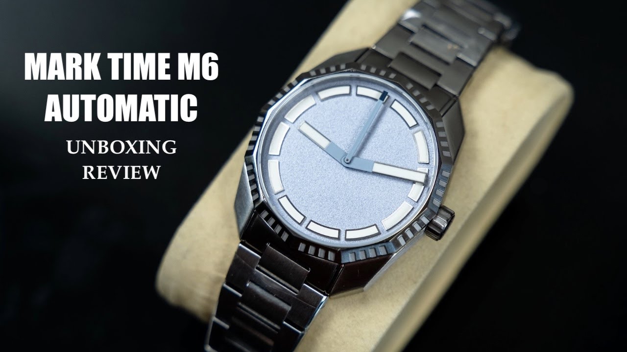 Mark Time M6 Automatic Watch | Review Valjoux Relogios - YouTube