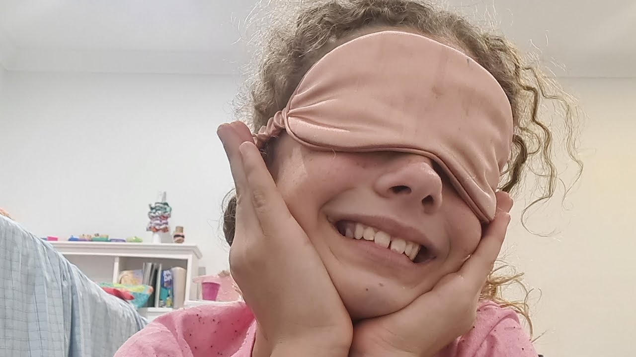 gymnastics blind fold challenge - YouTube