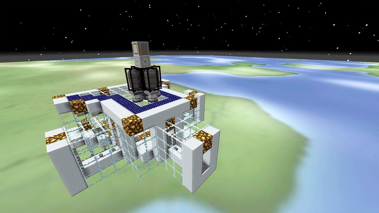 Im Weltall angekommen! - Minecraft Modpack Forever Stranded #140 - YouTube