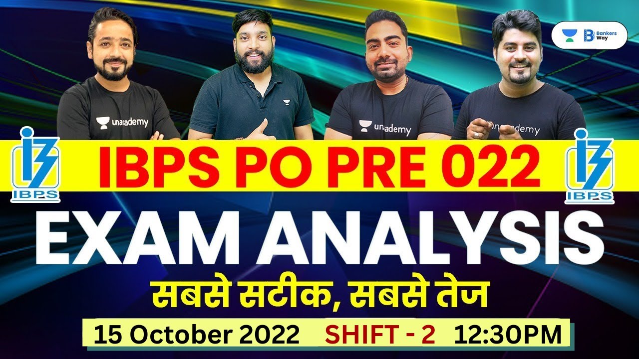 ibps-po-pre-exam-analysis-2022-15-october-2022-2nd-shift-real-exam