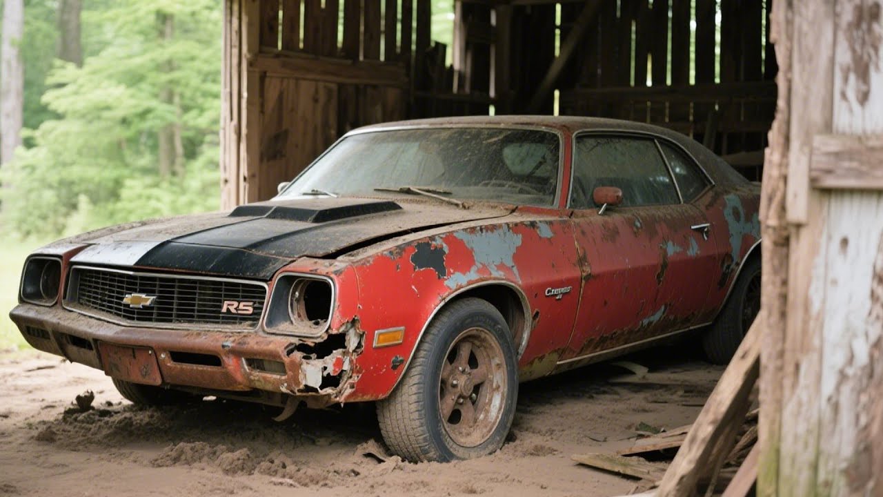 Million-Dollar American Muscle Cars Rotting Away – Old American cars ...