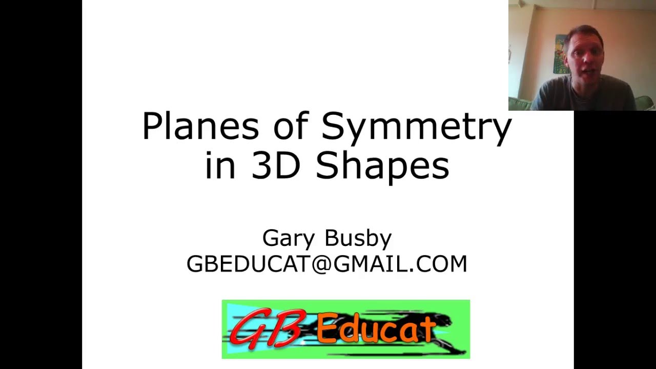 GG74 Planes Of Symmetry In 3D Shapes YouTube