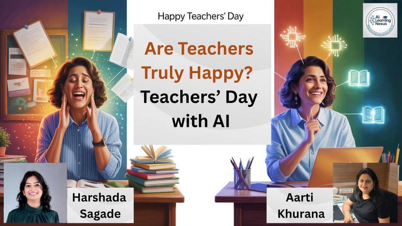 Are Teachers Truly Happy? | Teachers’ Day with AI #teachersday ...