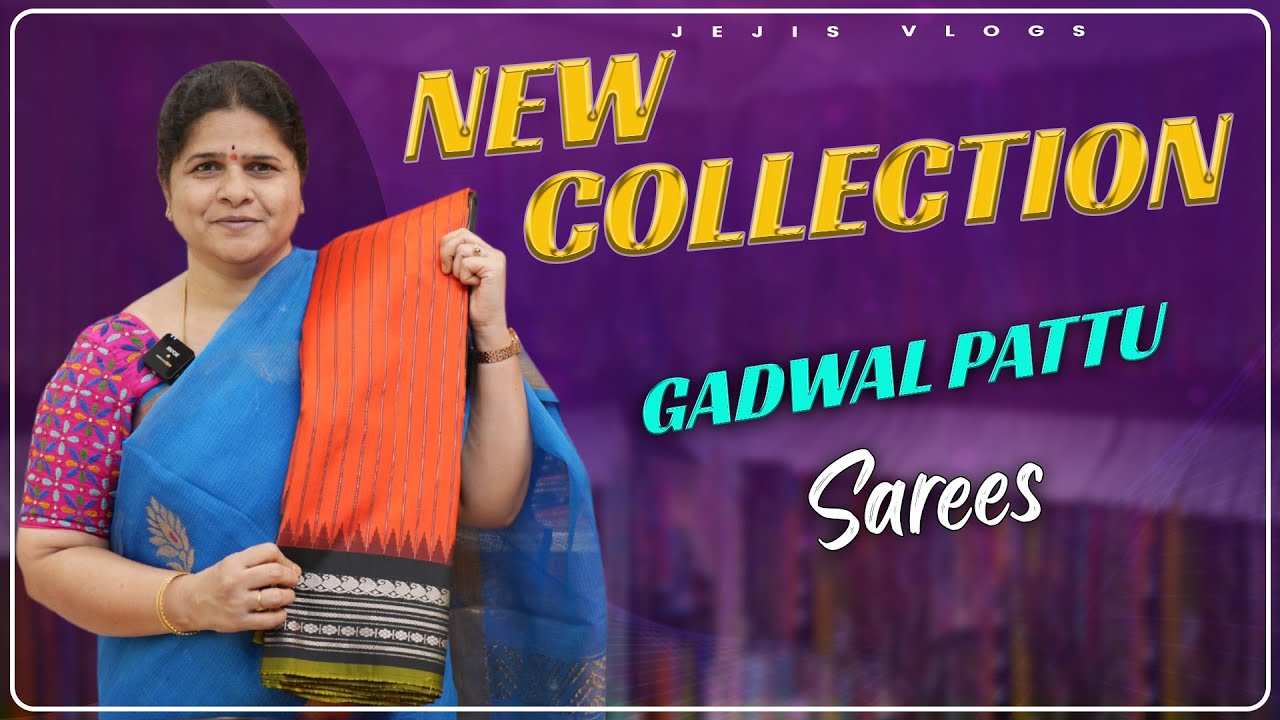 New Collection Gadwal Pattu Saree Collections || 2024 Trending ...