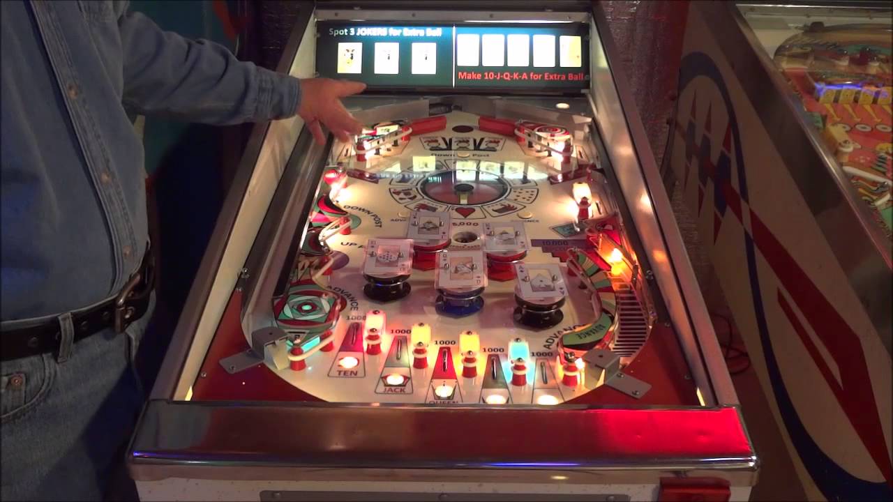 A backwards pinball machine where low score wins! - YouTube