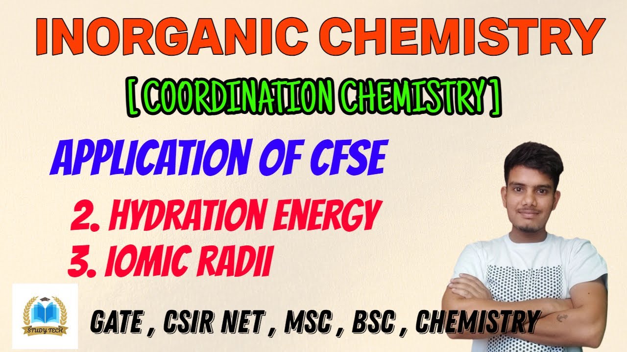 Hydration Energy & Ionic Radii ( Application Of CFSE ) || Coordination Chemistry || Inorganic ...