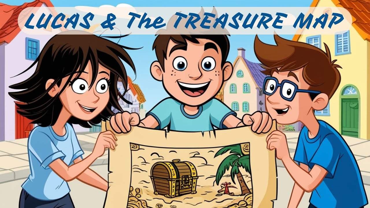 [24] Lucas and the Treasure Map | Cartoon | Kids Story | Moral Story ...