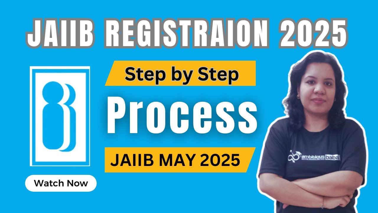 JAIIB Registration Process step by step by Expert! - JAIIB May 2025 ...