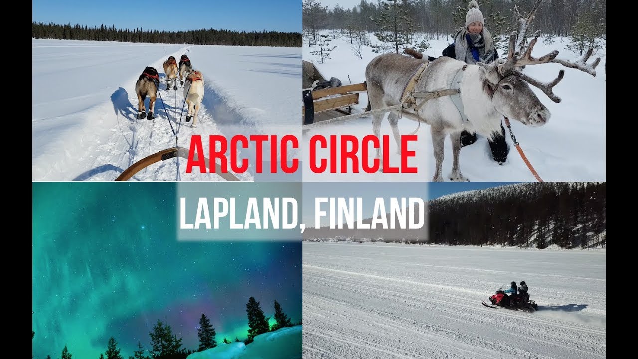 Inside Arctic circle Lapland Finland - YouTube