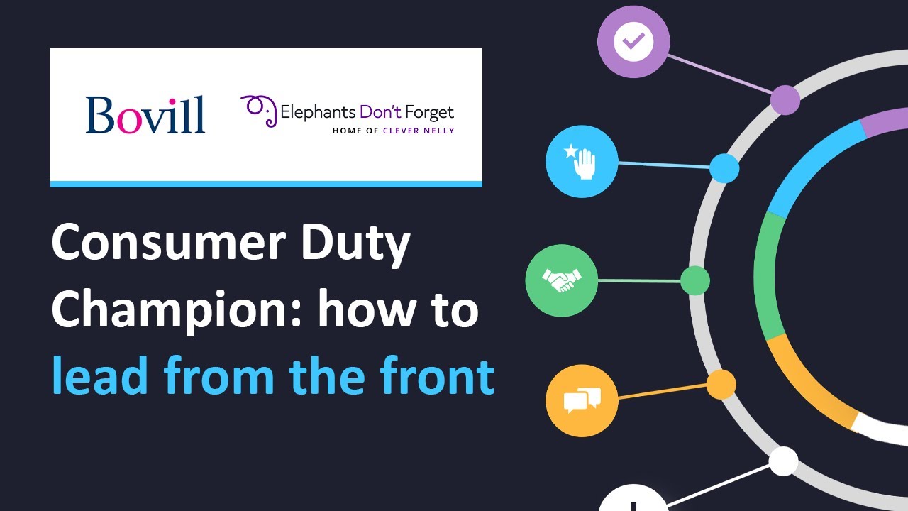 Consumer Duty Champion: how to lead from the front - YouTube