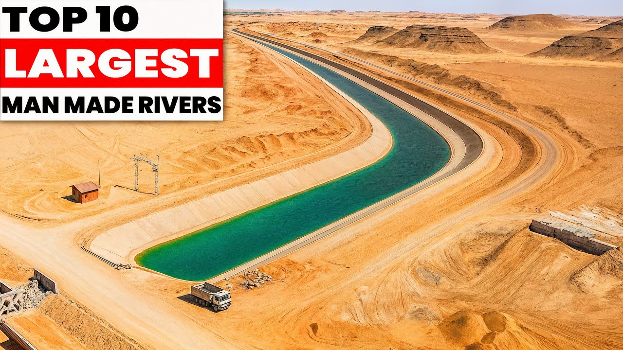 10 Largest Man-Made Rivers That Changed History - YouTube