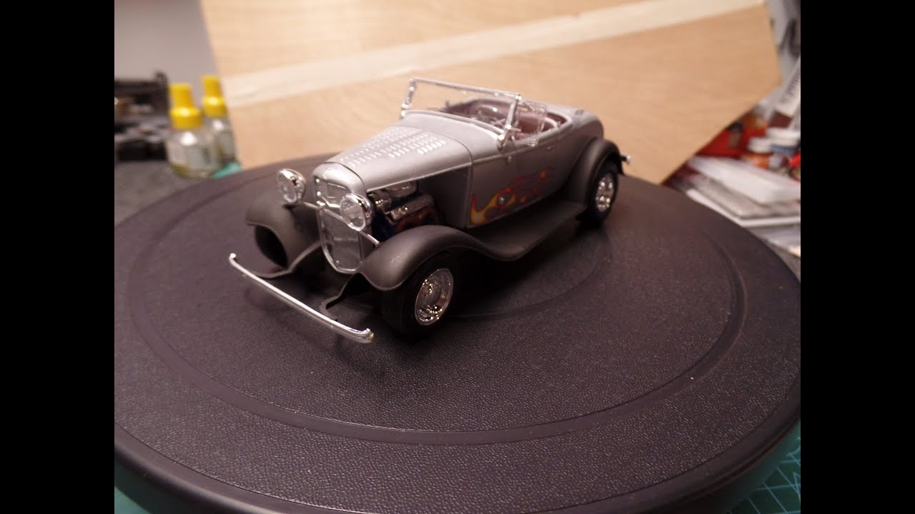 1932 Ford Street Rod Model Car Kit Build - YouTube