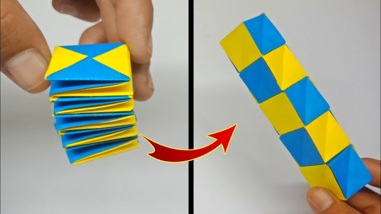 How To Make Paper Things | Paper Toy For Kids | Paper toy antistress ...