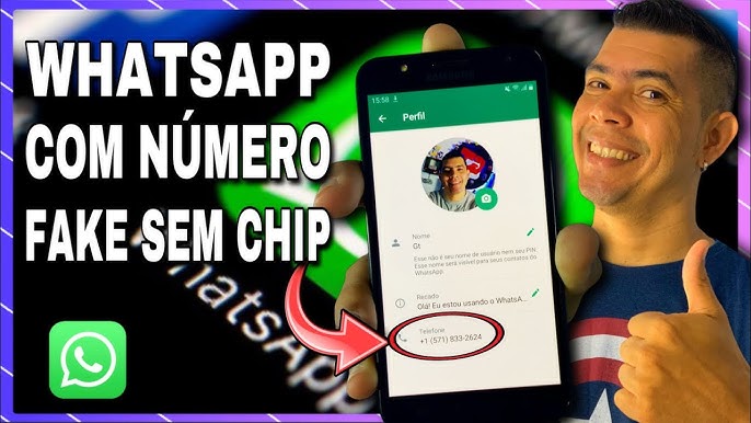 COMO CRIAR UM WHATSAPP COM UM NUMERO FAKE🎍 Aposte no Cachorro do Bicho ... COMO CRIAR UM WHATSAPP COM UM NUMERO FAKE🎍 Aposte no Cachorro do Bicho ...