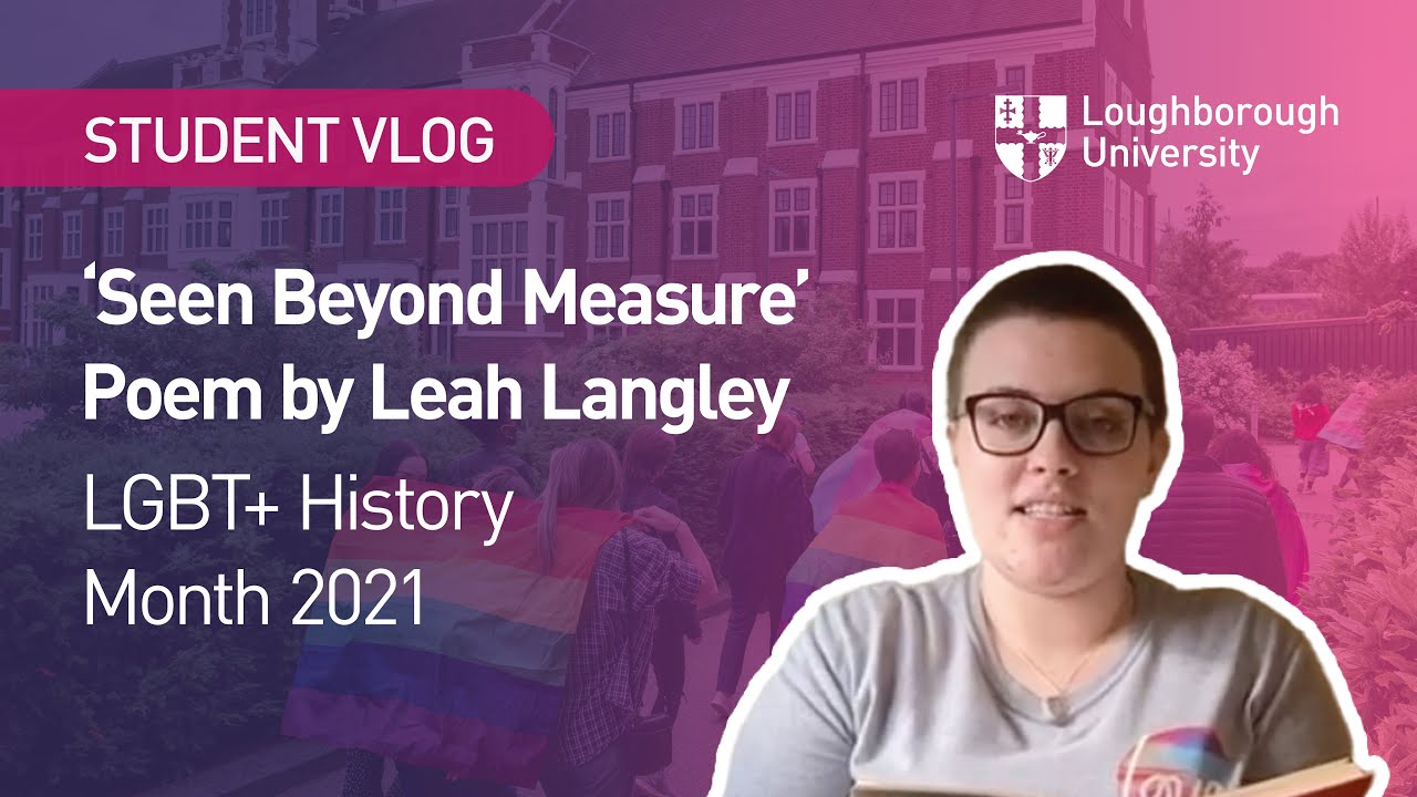 LGBT+ History Month: Poem by Leah Langley - YouTube