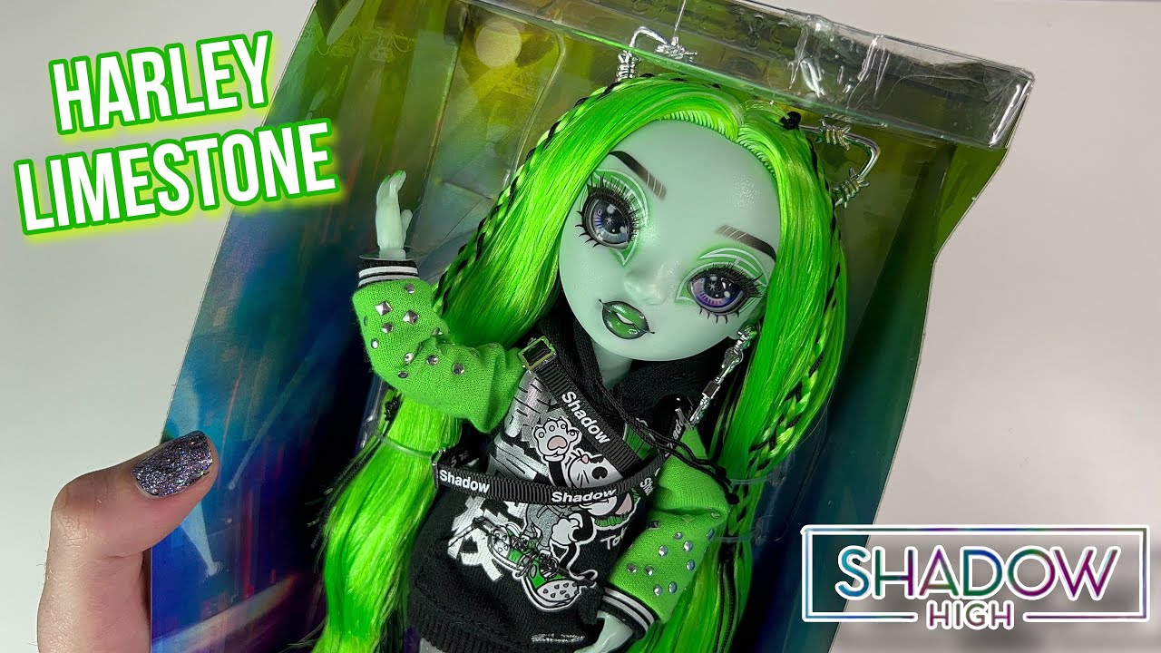Shadow High RainbowVision Neon Shadow Harley Limestone doll review ...