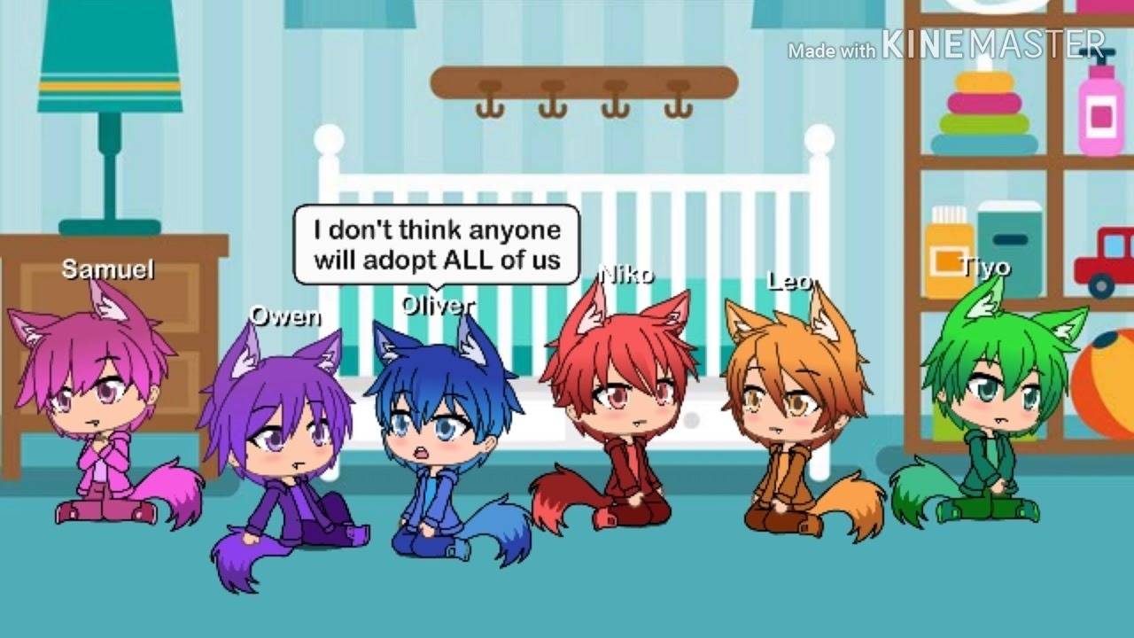 The rainbow brothers | episode 1 | Gacha kitty - YouTube