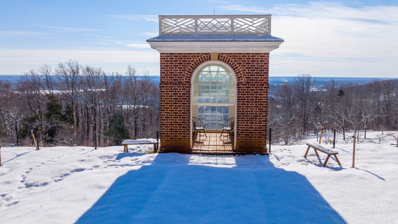 Winter Storms at Monticello - YouTube