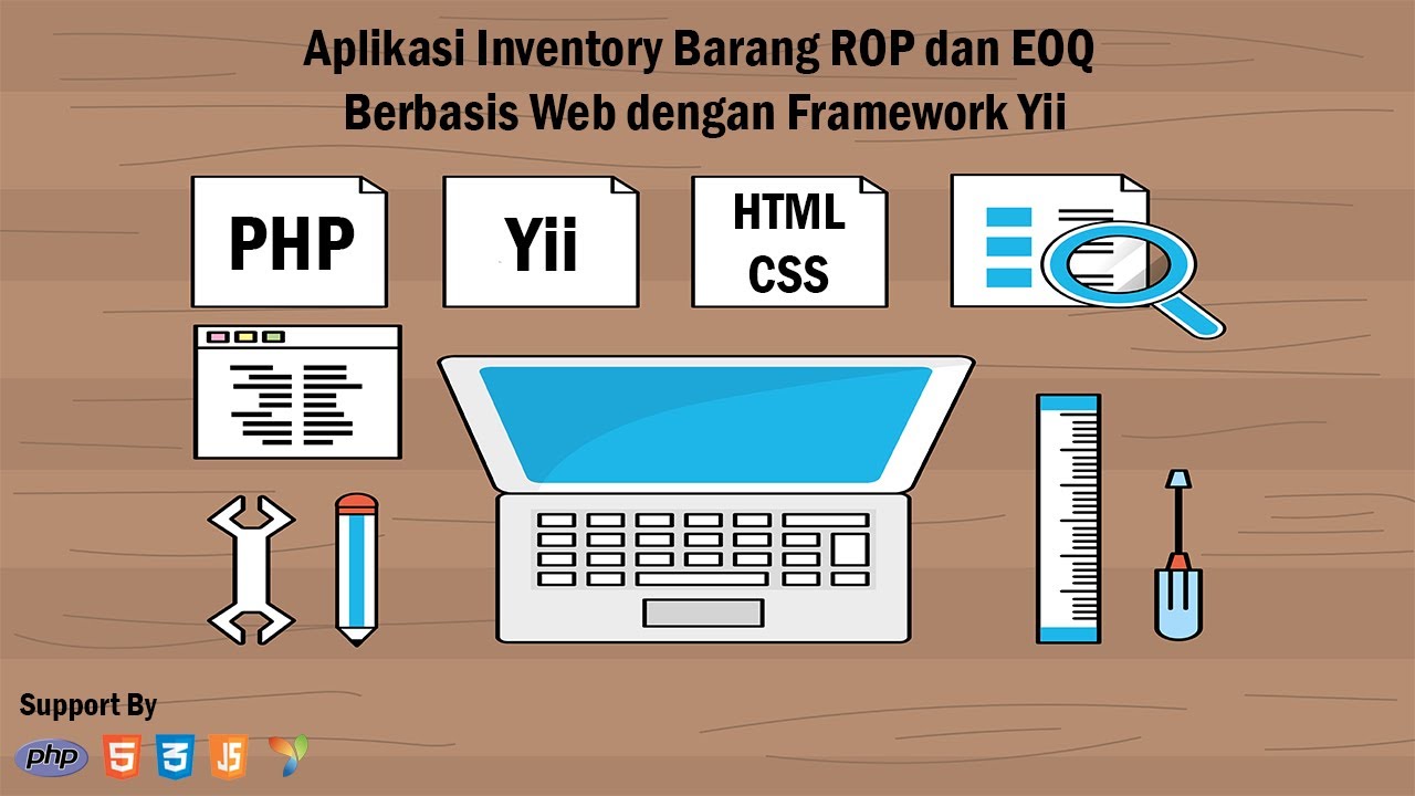 Aplikasi Inventory Barang ROP dan EOQ Berbasis Web dengan Framework Yii ...