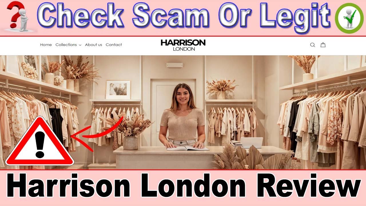 Harrison London Review 🔎 Legit Fashion Store or Another Online Scam ...