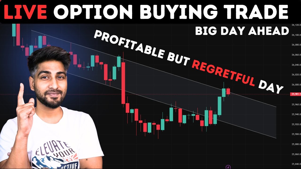 Nifty option buying trade 03.12.2025 | Regret = bad psychology - YouTube